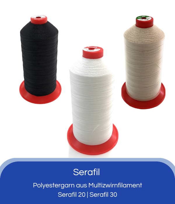Serafil 20 und 30 Garn für anspruchsvolle Nähte | Jetzt kaufen ...
